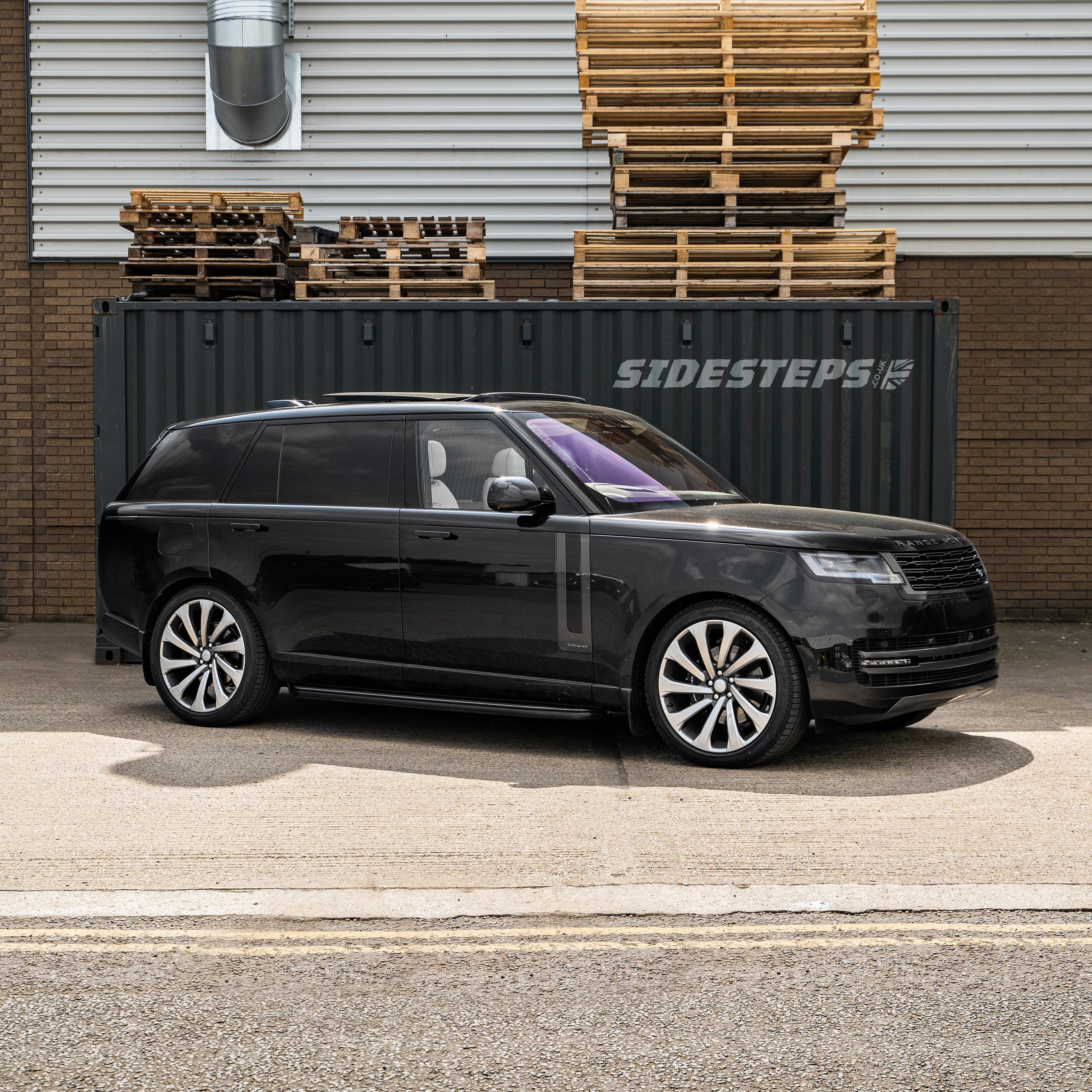 L460 Range Rover LWB Side Steps — SideSteps UK